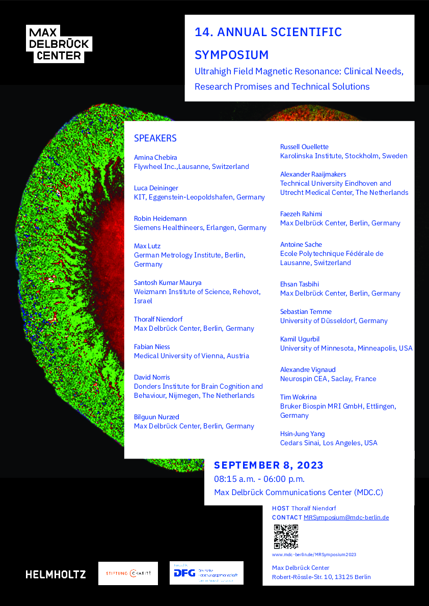 14. Annual Scientific Symposium Ultrahigh Field Magnetic Resonance ...