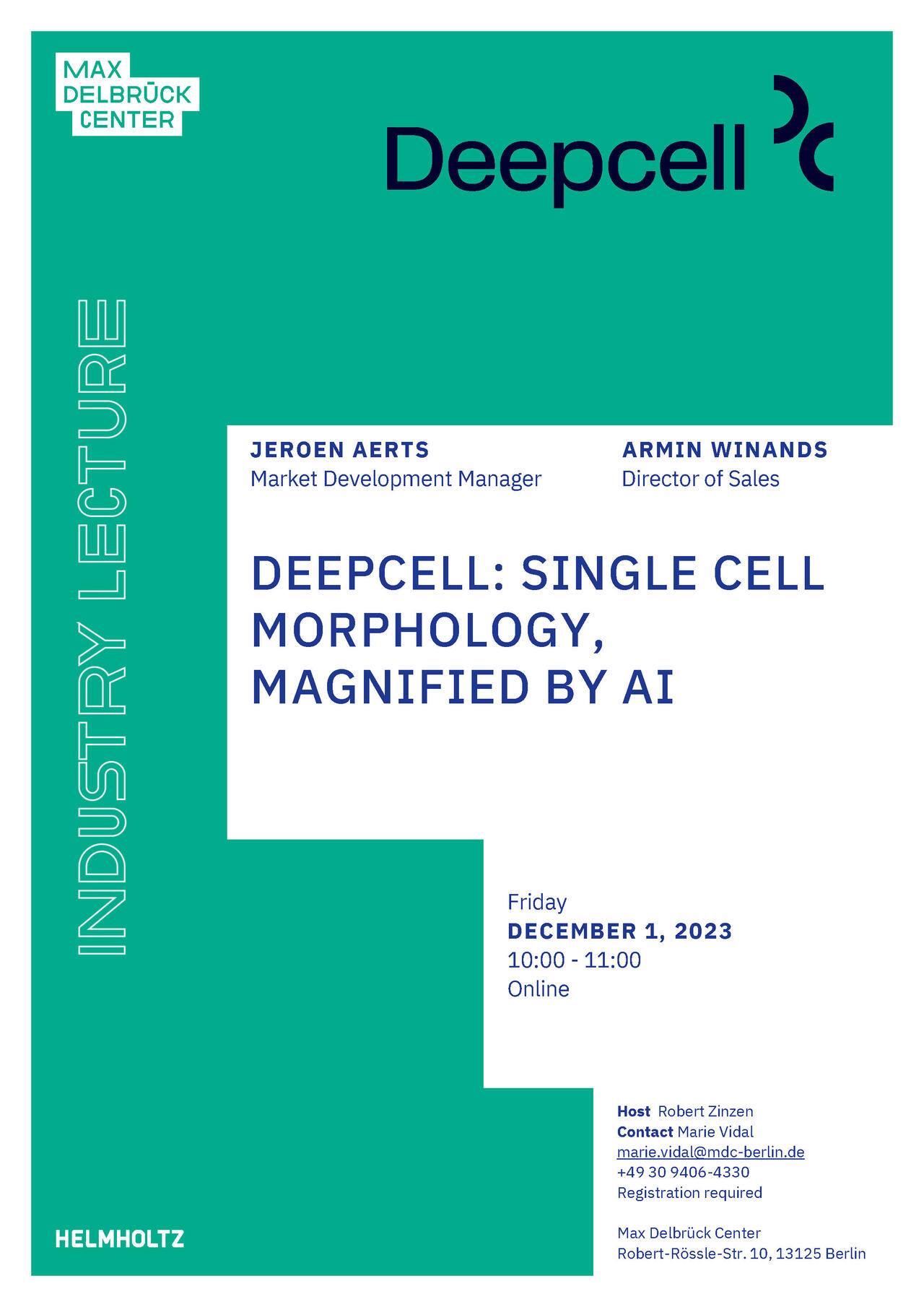 DEEPCELL: Single Cell Morphology, magnified by AI | Max Delbrück Center