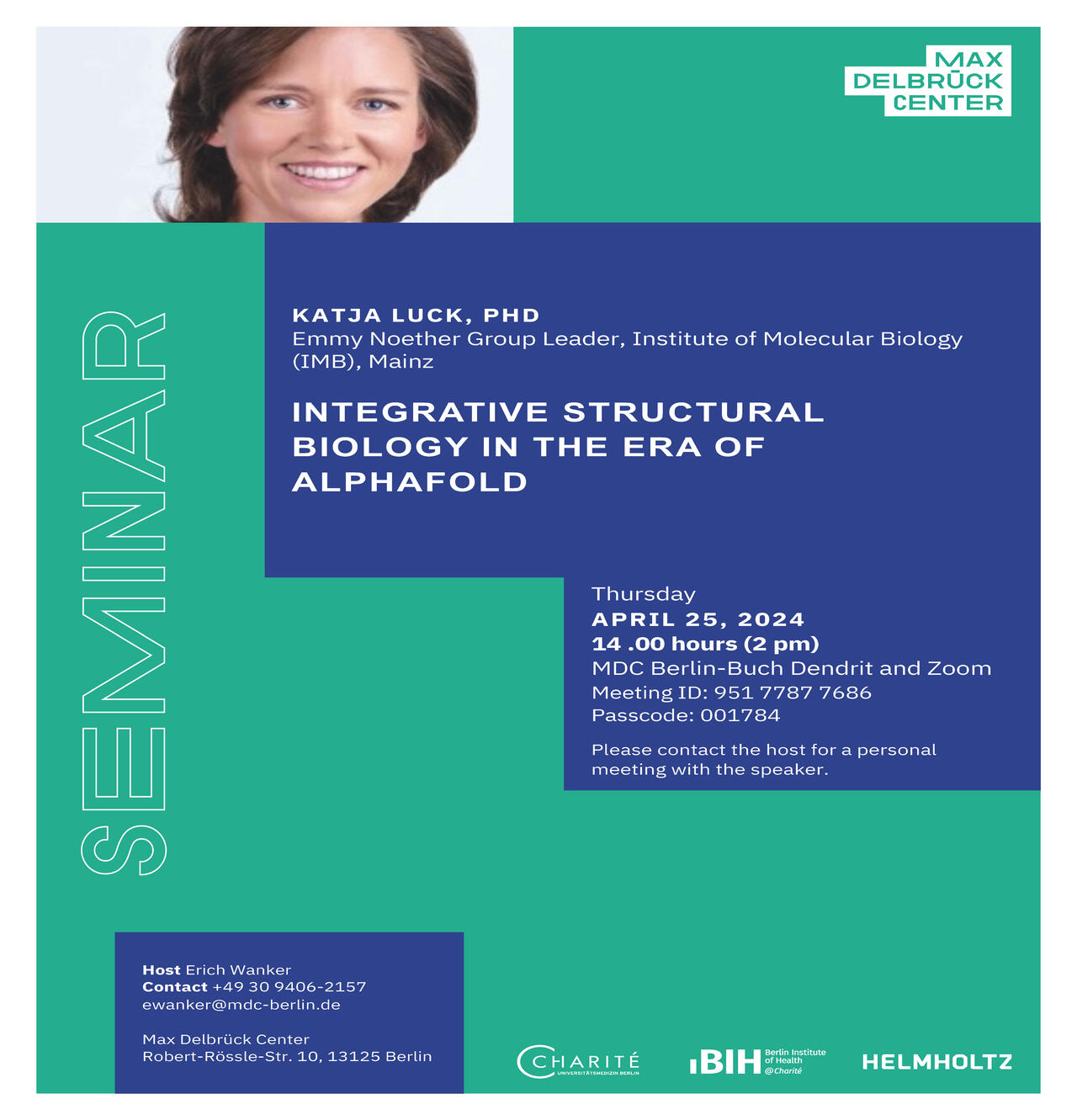 Katja Luck: Integrative structural biology in the era of alphafold ...