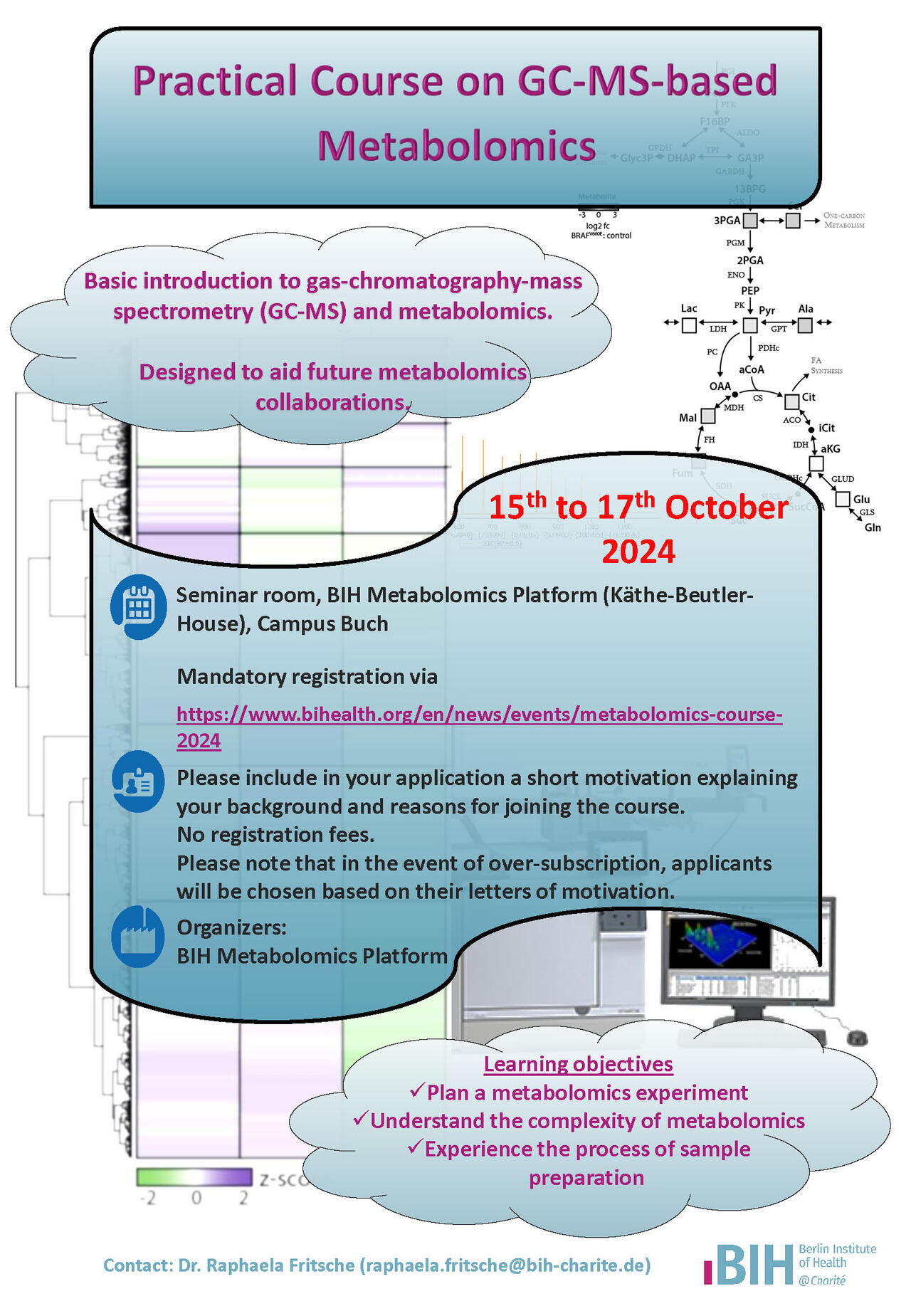 Practical Course on GC-MS-based Metabolomics | Max Delbrück Center