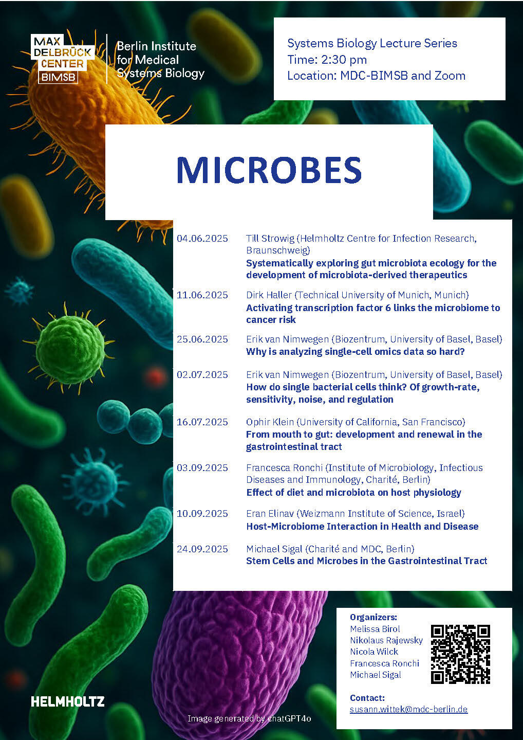 Michael Sigal: Stem Cells and Microbes in the Gastrointestinal Tract ...