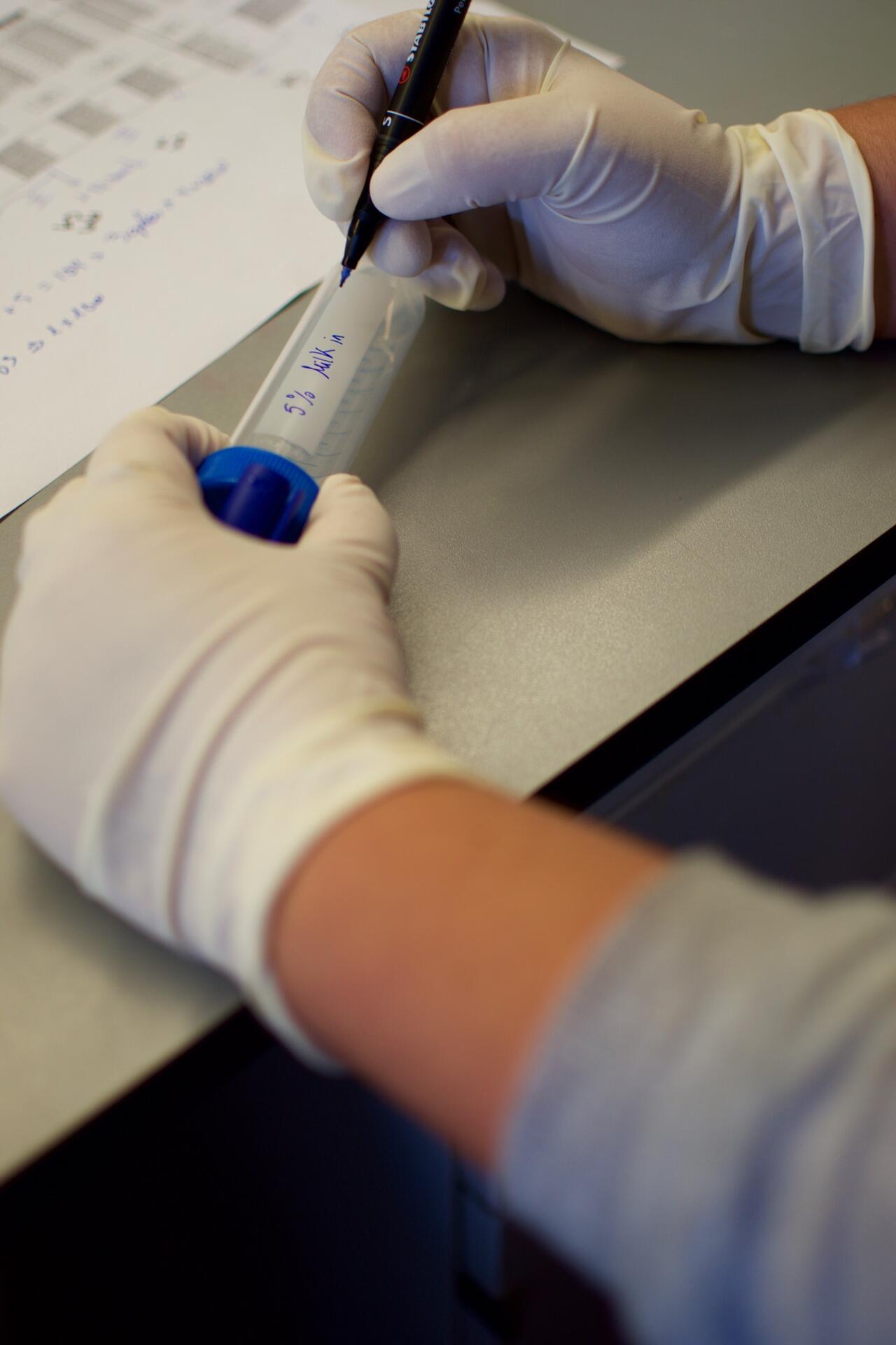 #LabHacks: Blocking sticky proteins with milk powder | Max Delbrück Center